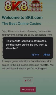 How to Download the 8K8 App | Android & iOS Guide